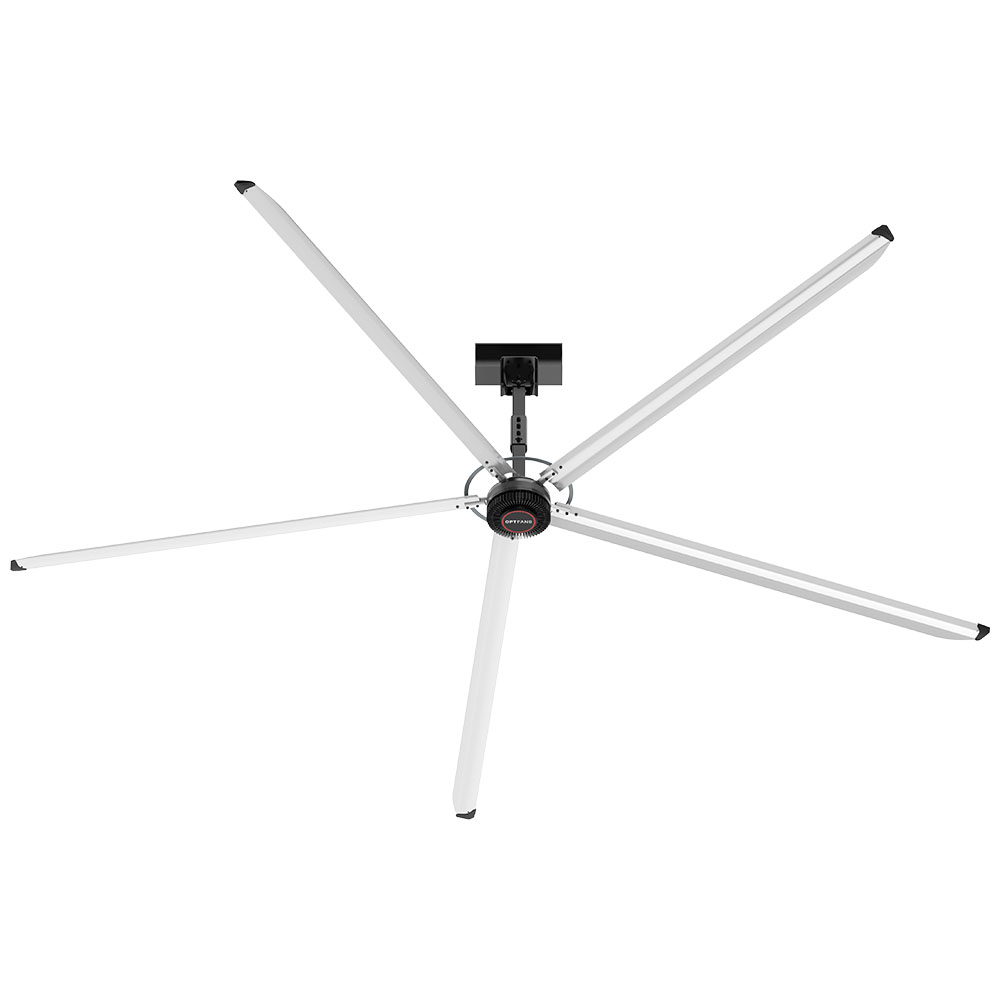 China OPTFANS Giant Fans Large HVLS PMSM Fans for Industrial Use ...