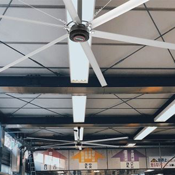 China 5.5M Large Diameter HVLS Ceiling Fans factory and manufacturers | OPTFAN